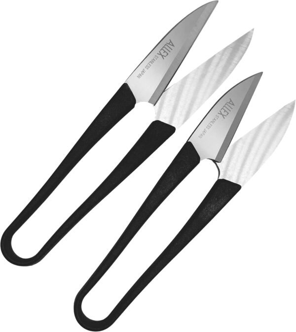 4.1″ Japanese Thread Snips – Spring-Loaded Scissors for Sewing ...